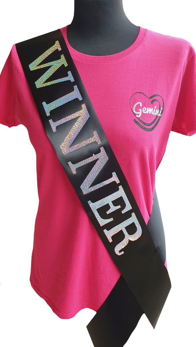 Competition and Beauty Pagent Sashes – GeminiRibbons